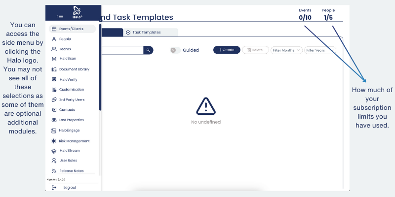 Getting Started in the HaloHub